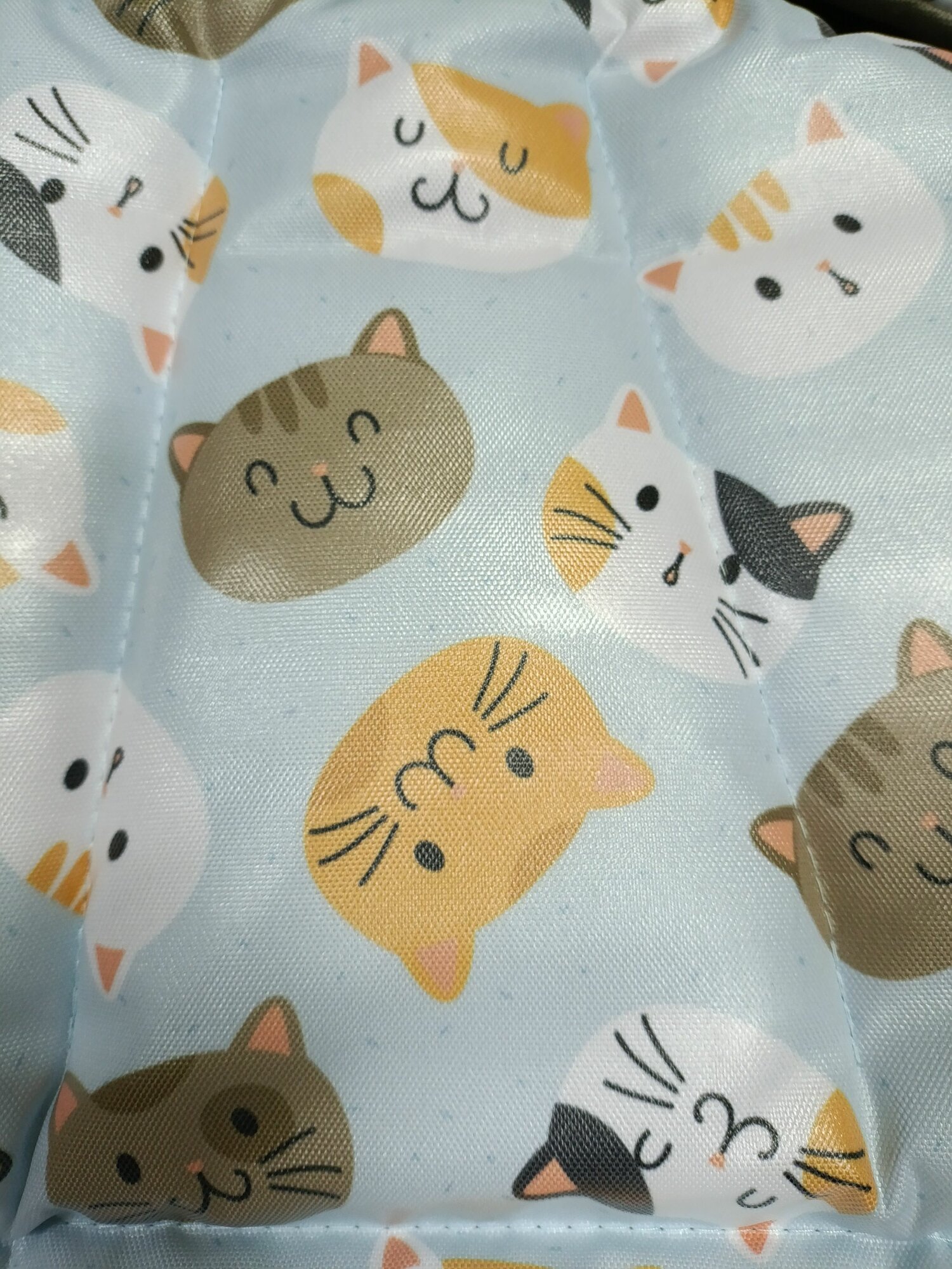 Матрасик вкладыш в прогулочную коляску, автолюльку и стульчик для кормления