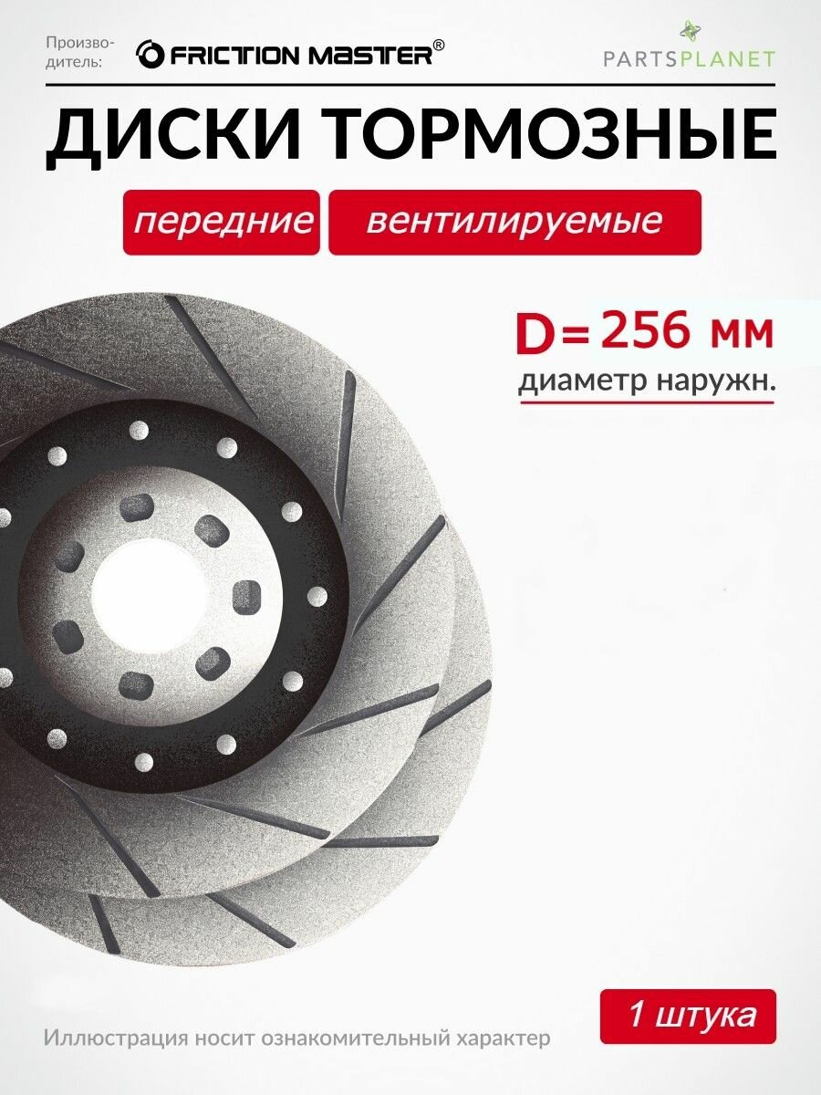 Тормозной диск передний на Митсубиси Спейс Раннер, Спейс Вагон
