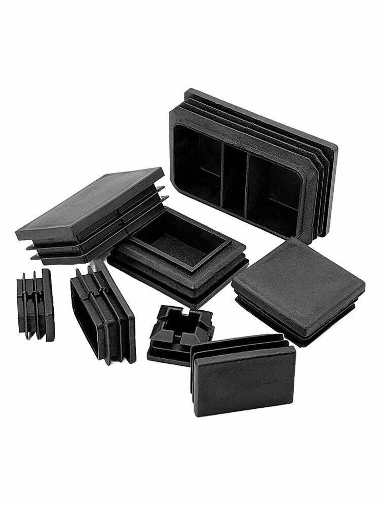 Пластиковая квадратная заглушка для профильных труб 10х10 мм (10шт.)