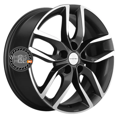 Диск автомобильный литой Khomen Wheels KHW1708 (Haval F7/F7x) 17x6.5 5x114.3 et40 dia64.1 Gray-FP