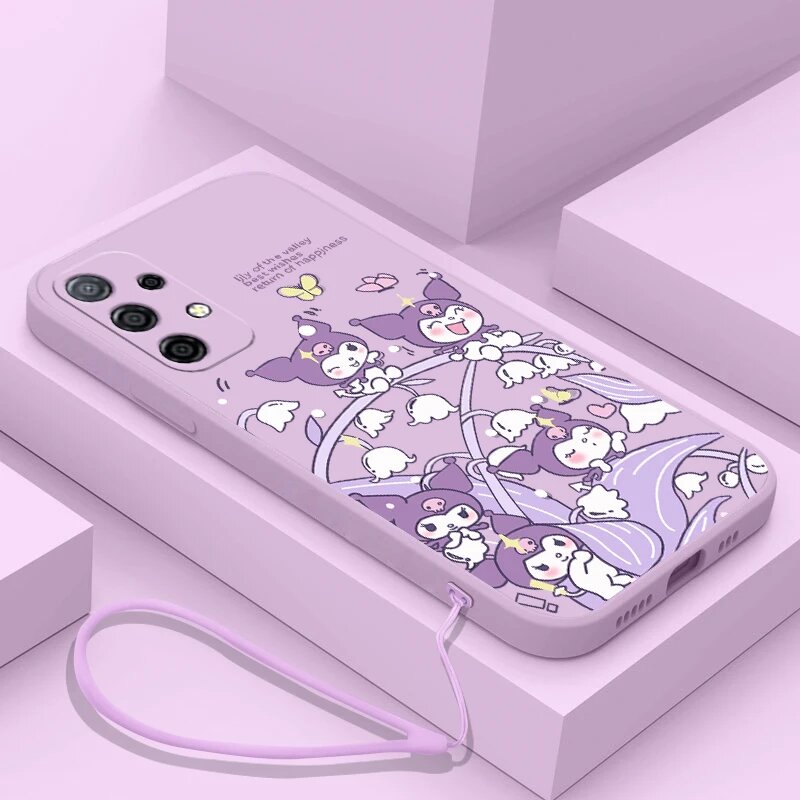 Sanrios Kuromi Cinnamoroll милый чехол для Samsung A73 A72 A71 A54 TSBZS-217X44918A2, Samsung A05S