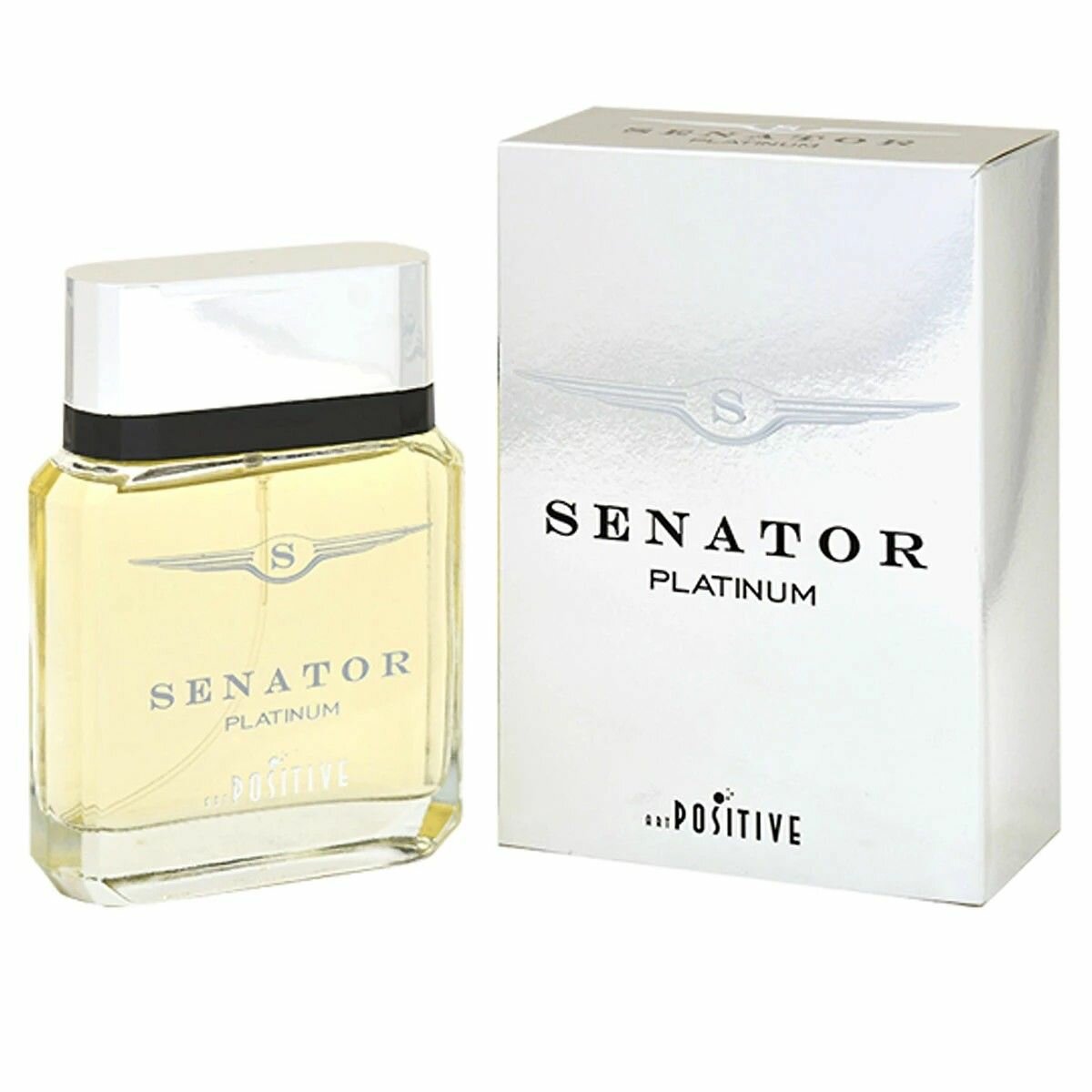 Туалетная вода Alain Aregon "Senator", Platinum, мужская, 100 мл