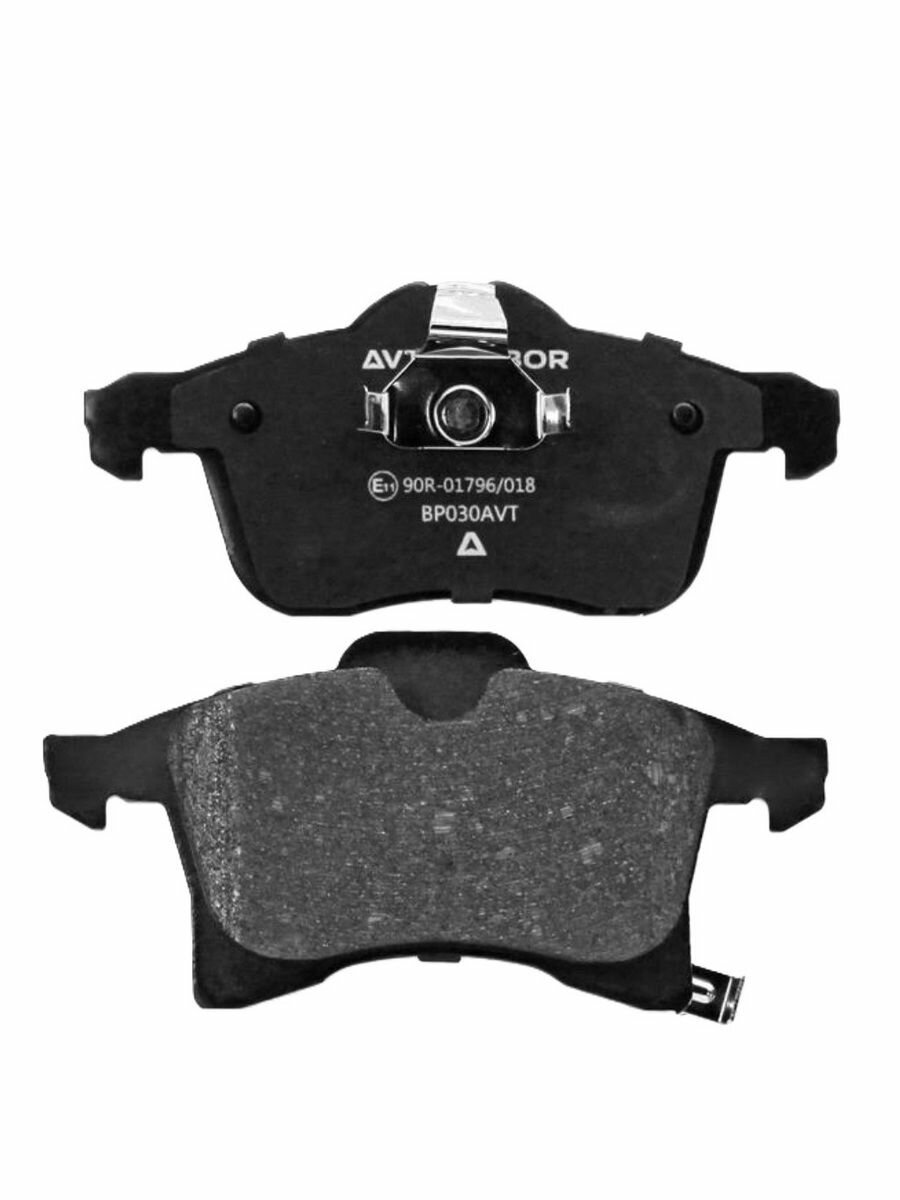 Колодки тормозные дисковые передние без датчика для а/м OPEL Astra, Meriva, AVTOPRIBOR BP030AVT