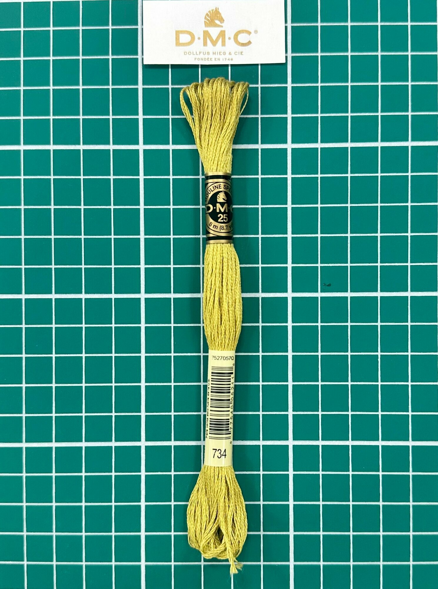 DMC, col: 734, Мулине