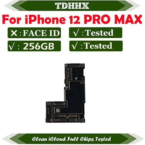 Материнская плата CleaniCloud, полностью рабочая хорошо для iPhone 12Pro/12 Pro MAX, материнская плата с лицевым идентификатором, материнская плата OK, 12 мини