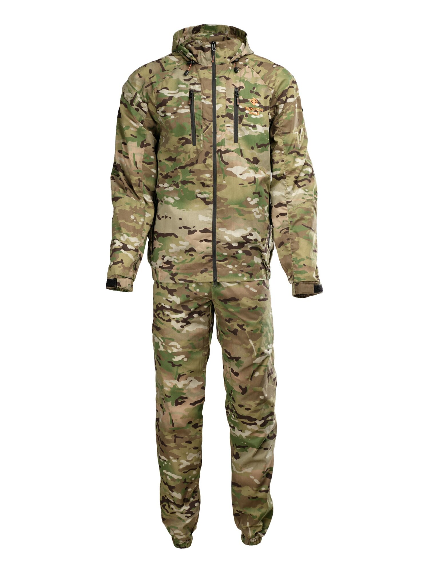 Тактический костюм походный с брюками для леса, защитный камуфляжный летний мужской комплект маскировочный, военная армейская форма спецодежды для охоты, рыбалки, туризма и работы