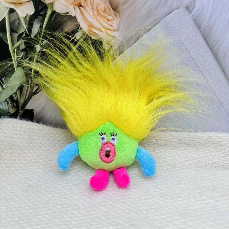 Кулон-игрушка с дофамином, который можно сделать своими руками, в виде жареных волос, уродливого рта-сосиски, уродливого милого брелока