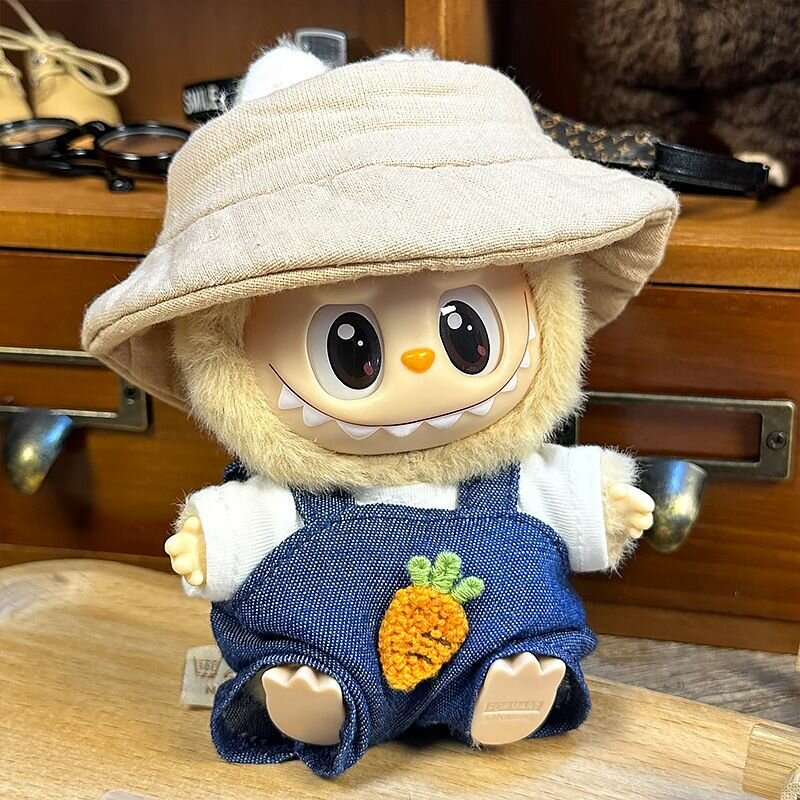 Одежда для куклы Sitting Party 17 см, универсальный костюм первого и второго поколения Labubu, модный наряд