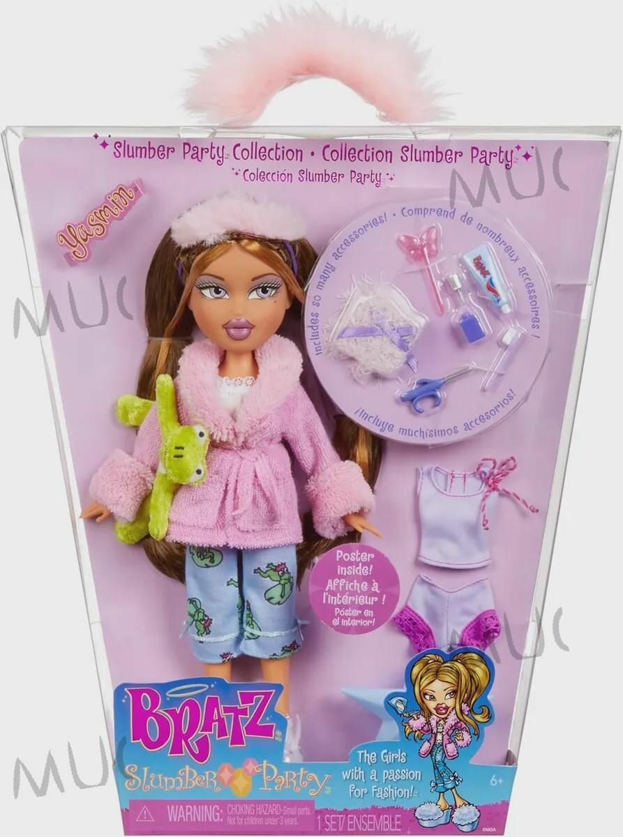 Братц пижамная вечеринка Ясмин Bratz Slumber Party Yasmin