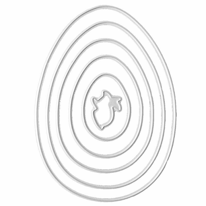 Стальные трафареты для вырезки пасхальных яиц и кроликов