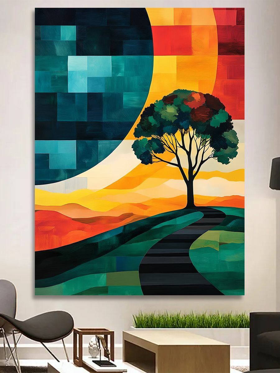 Пейзаж / природа, интерьерная картина / на холсте, 30х40 см.