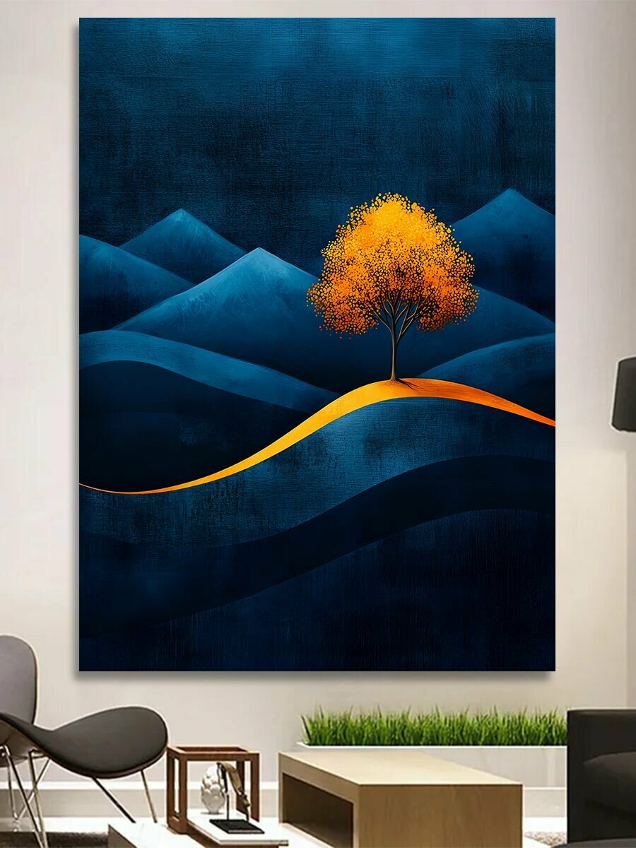 Пейзаж / природа, интерьерная картина / на холсте, 30х40 см.