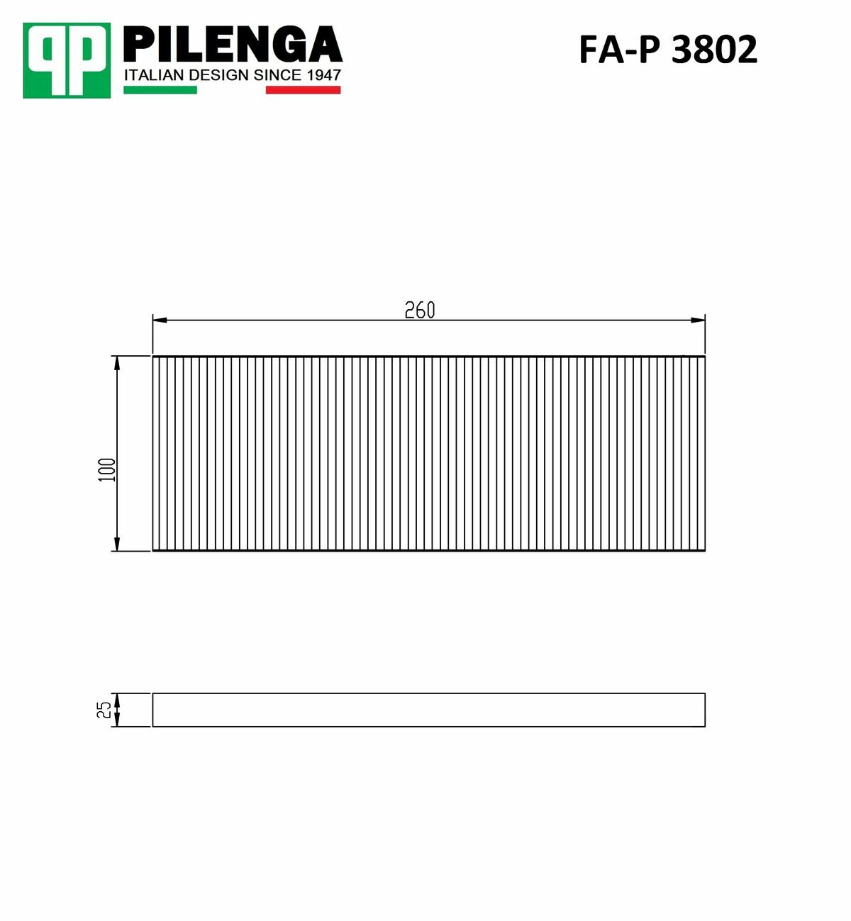 Фильтр Салона К-Т 2Шт. nissan Navara, Pathfinder(Pilenga Fa-P 3802)