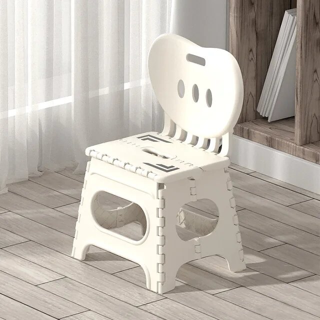 Стремянка-табурет, пластиковый складной стул для дома, компактная мебель, переносной табурет для кемпинга и рыбалки, складной табурет для улицы