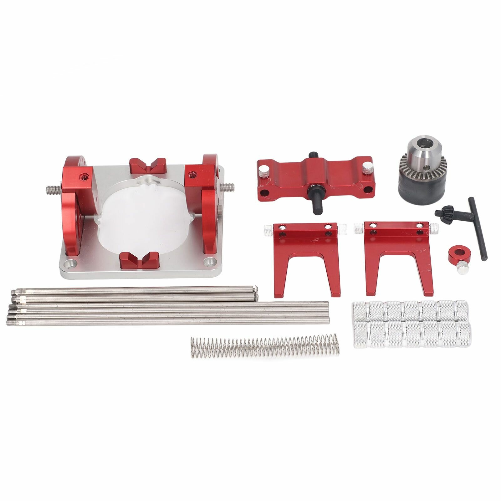 Направитель сверла, локатор из алюминиевого сплава, регулируемый позиционер для сверления, приспособление для деревообработки