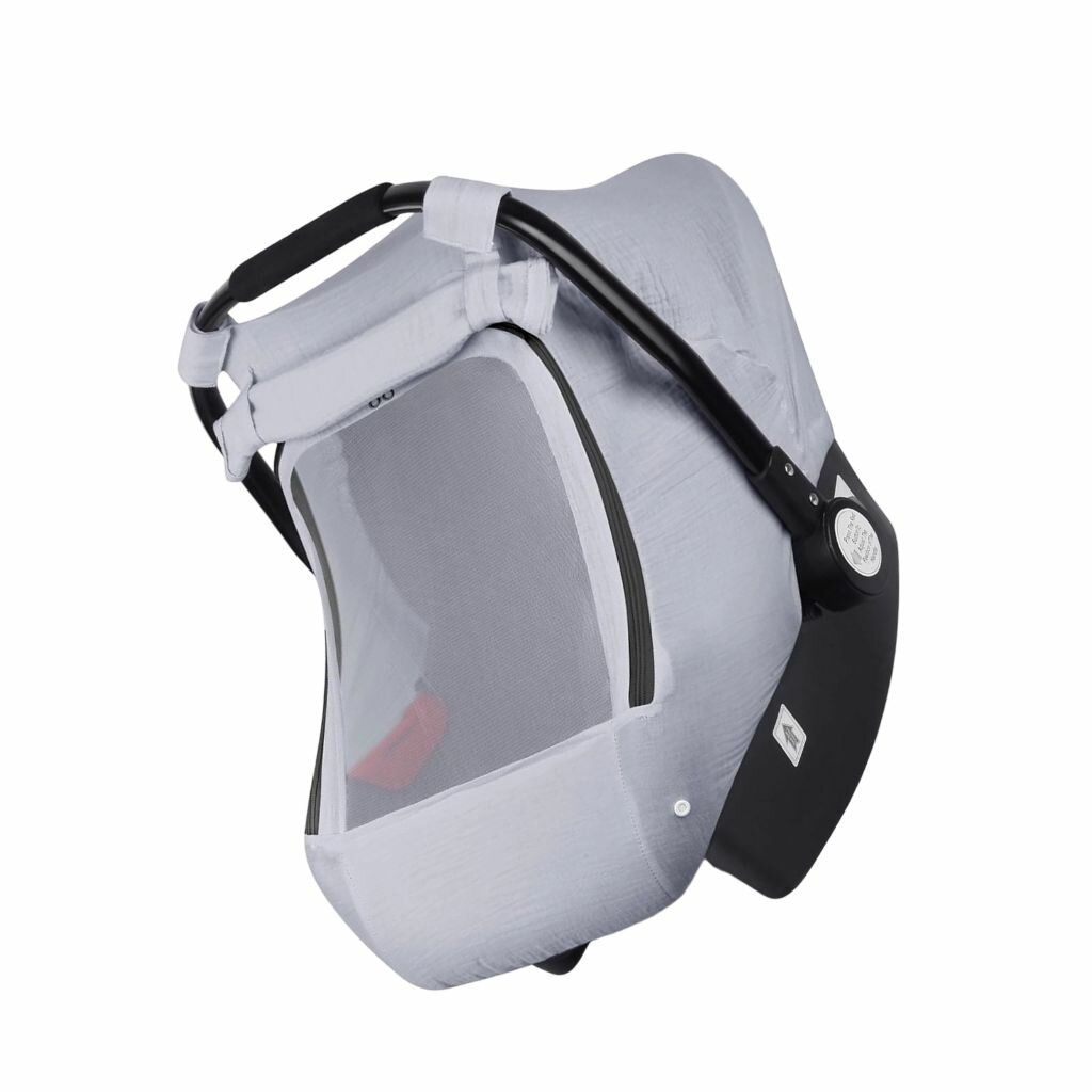 Чехол-накидка для детской коляски, Серый