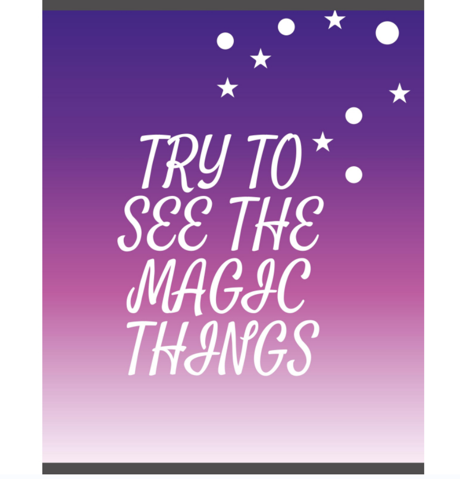 Тетрадь общая А5 48л №1School Magic stars фиол, клет, скреп, ВД-лак