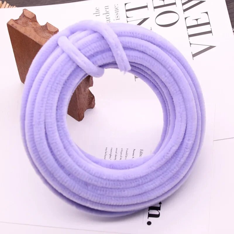 NUBECOM Фетровые гибкие палочки для рукоделия 2 метра TaroPurple