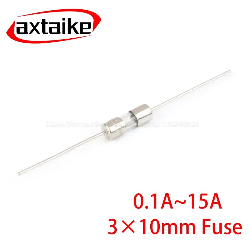 Предохранители Axtaike быстродействующие 20 шт. F1A