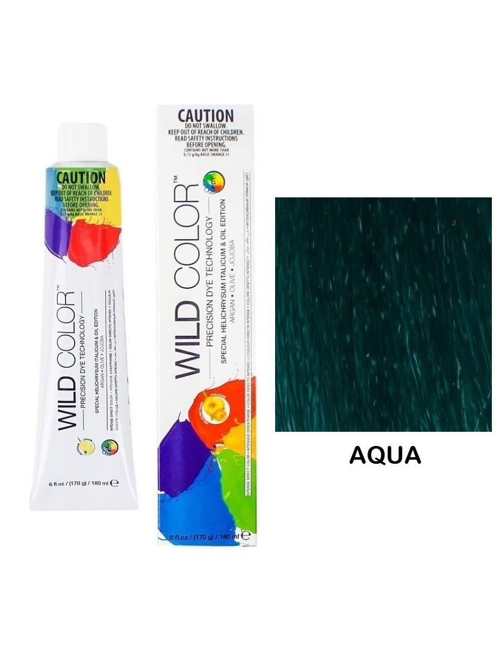 Пигмент прямого действия 180 мл Wild Color Direct Color - Wild Color Биоламинирование Aqua Морской