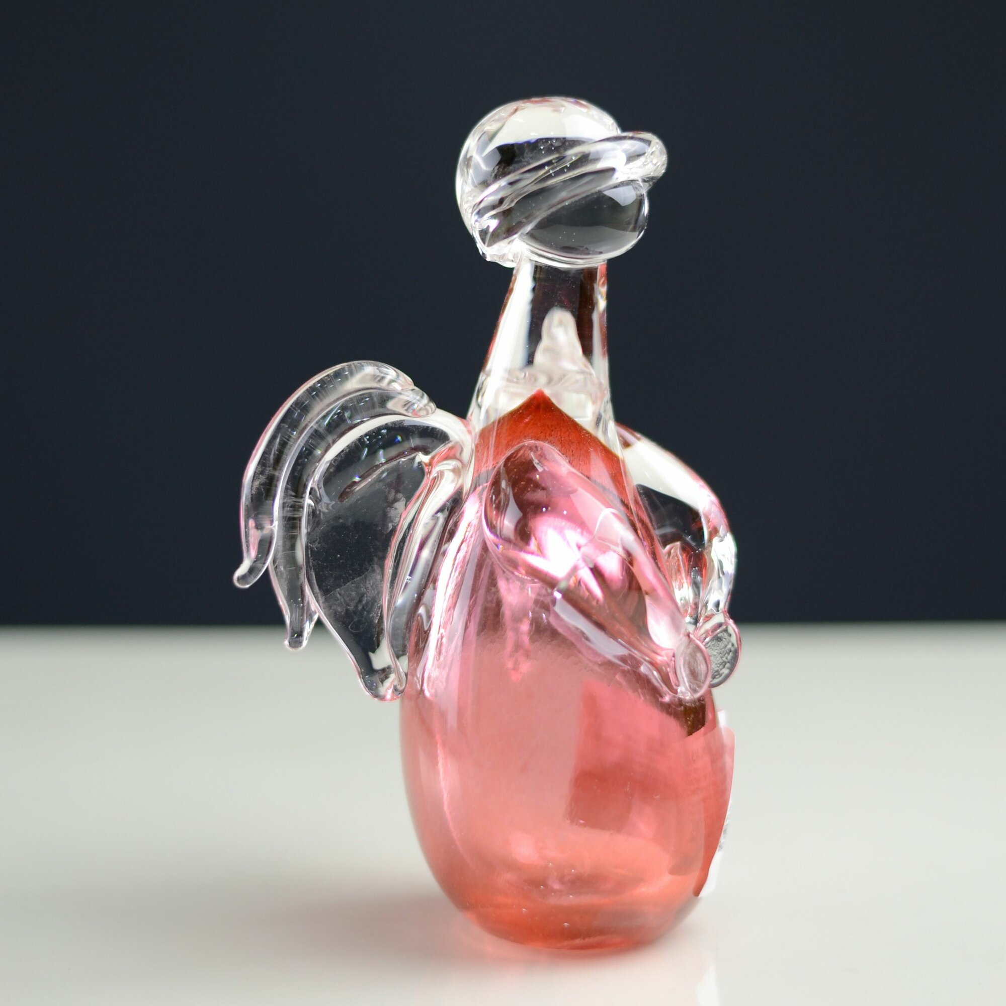 Декоративное изделие из стекла "Ангел" (Цветная пудра 8831) Неман стеклозавод