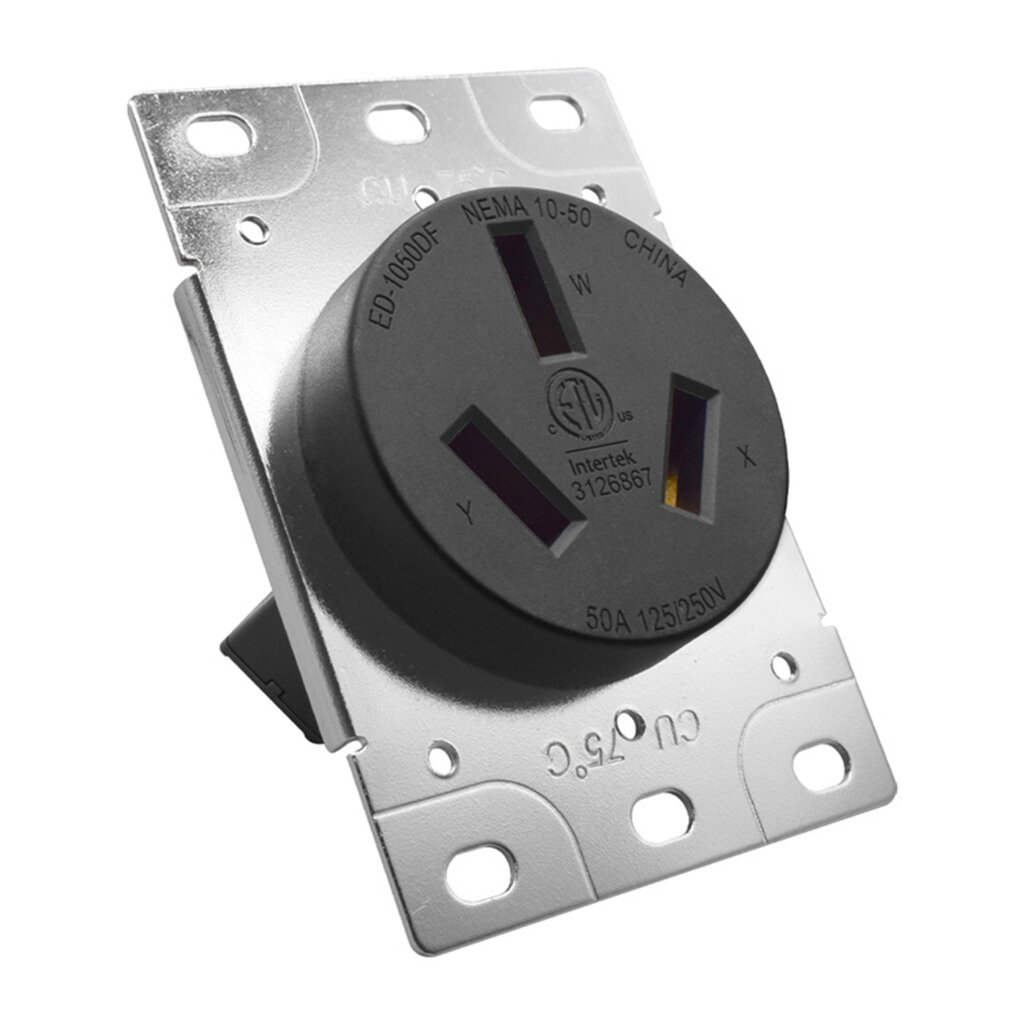 Тяжелый разъем NEMA 10-50P 50A 125/250В