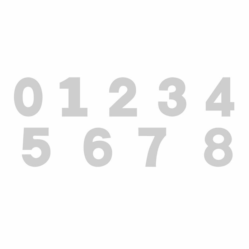 Формы для выпечки цифр 0-8