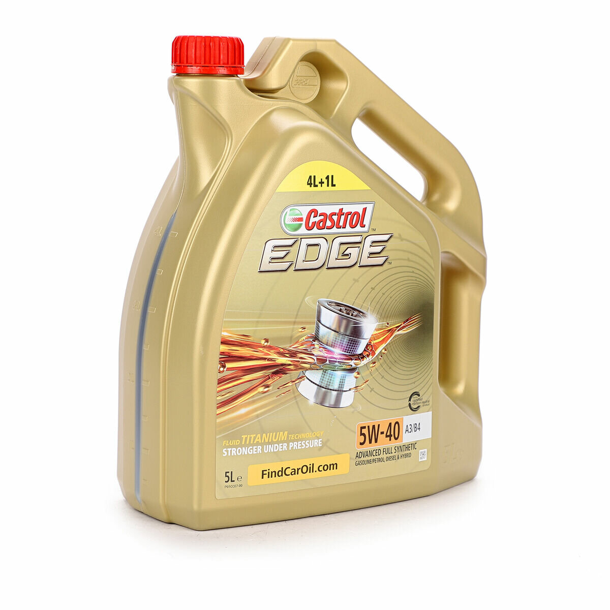 Масло Edge 5W-40 A3/B4 5Л Sn/Cf Bmw Longlife-01 Mb 226.5/229.3/229.5 Porsche A40 Renault Rn0700/Rn071 Vw 502.00/505.00(Castrol 15E7B8)