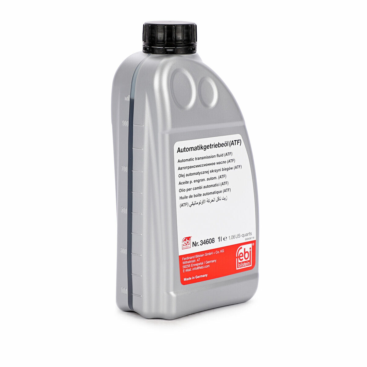 Масло Трансмиссионное Atf Febi Синтетическое 1 Л.(Febi 34608)