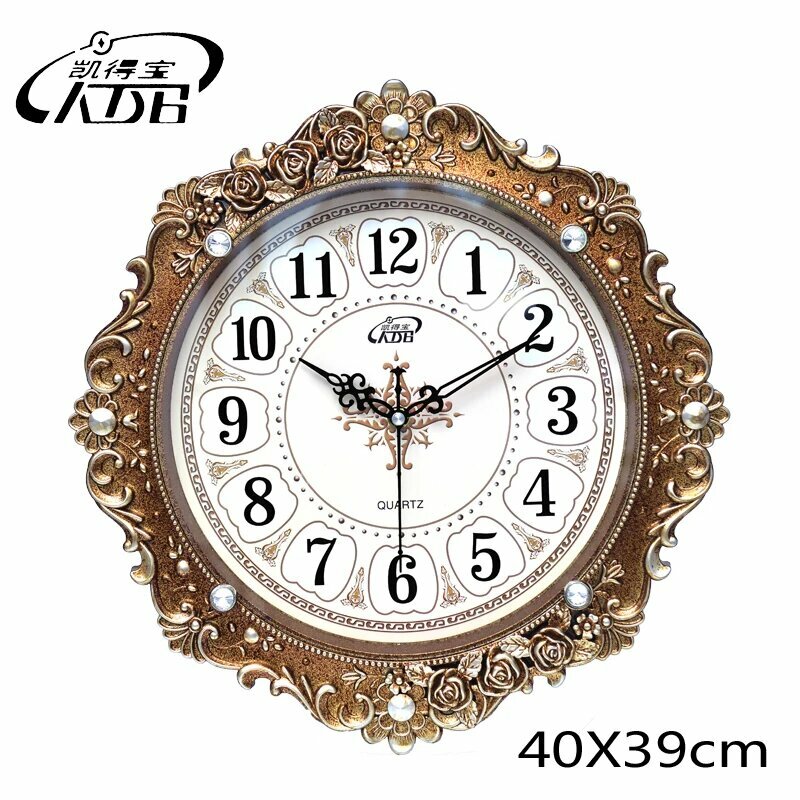 Настенные часы из пластика с павлинom, Style 2, 16 дюймов