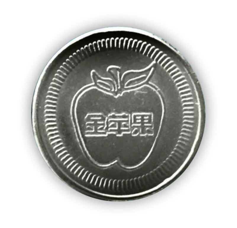 Латунные жетоны для игровых автоматов 100 шт. 24x1.8mmx100pcs