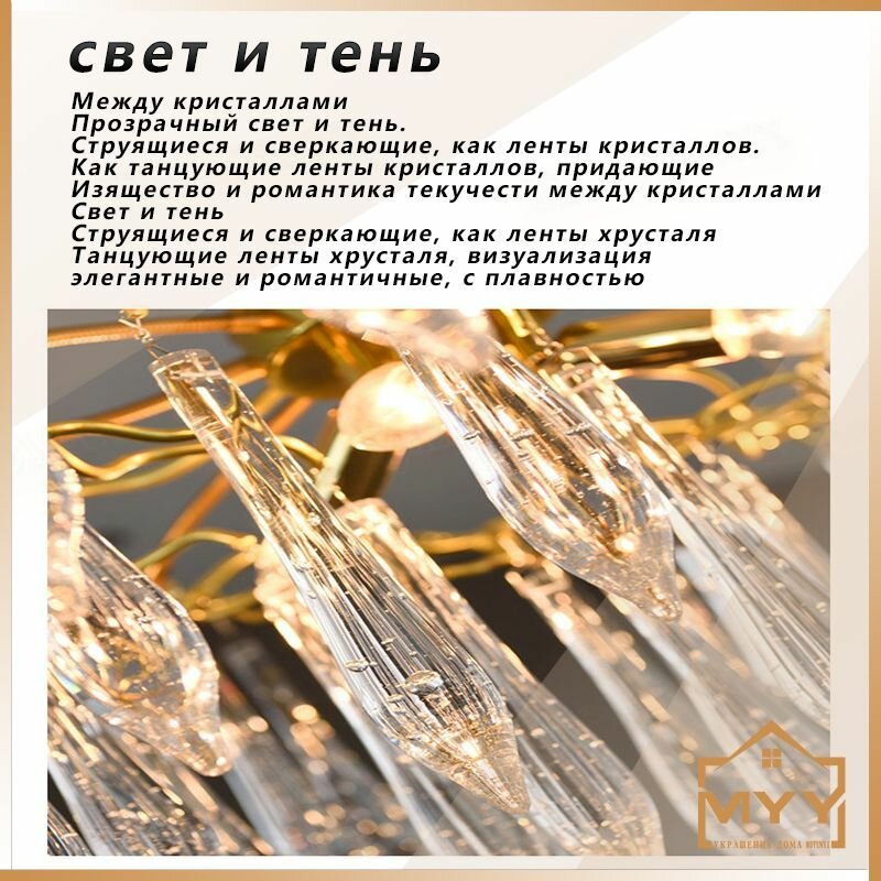 Хрустальная люстра — фото 1