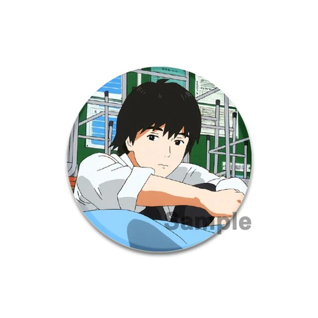 Круглый мягкий значок-пуговица в стиле аниме Sonny Boy, брошь с милым персонажем, булавки, украшение для рюкзака, одежды, модные украшения, подарки