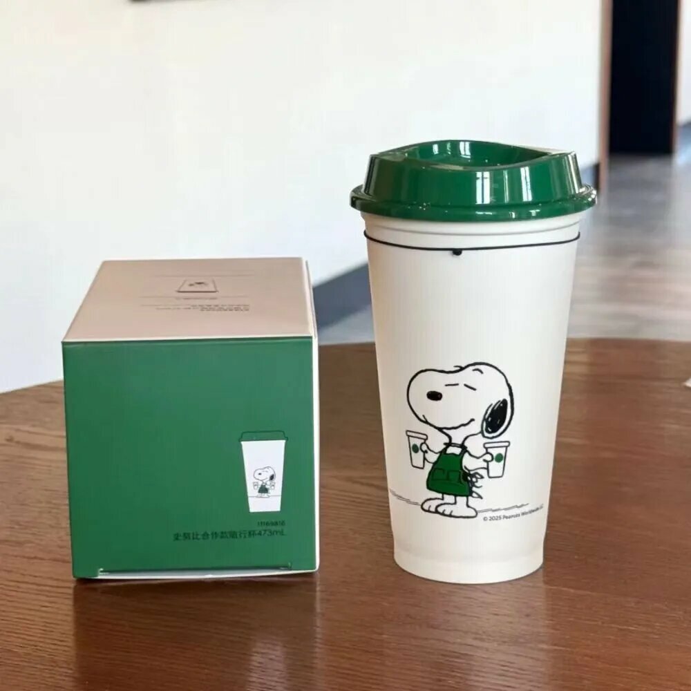 Starbucks Кружка "Кружки для питья с логотипом Starbucks Snoopy C", 475 мл, 1 шт
