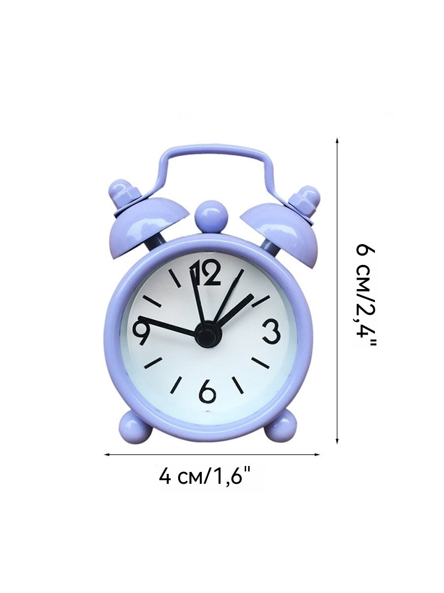 Скандинавские ретро-будильники, цифровые кварцевые часы, украшение для дома, портативные беззвучные часы с металлической подставкой для декора рабочего стола в спальне