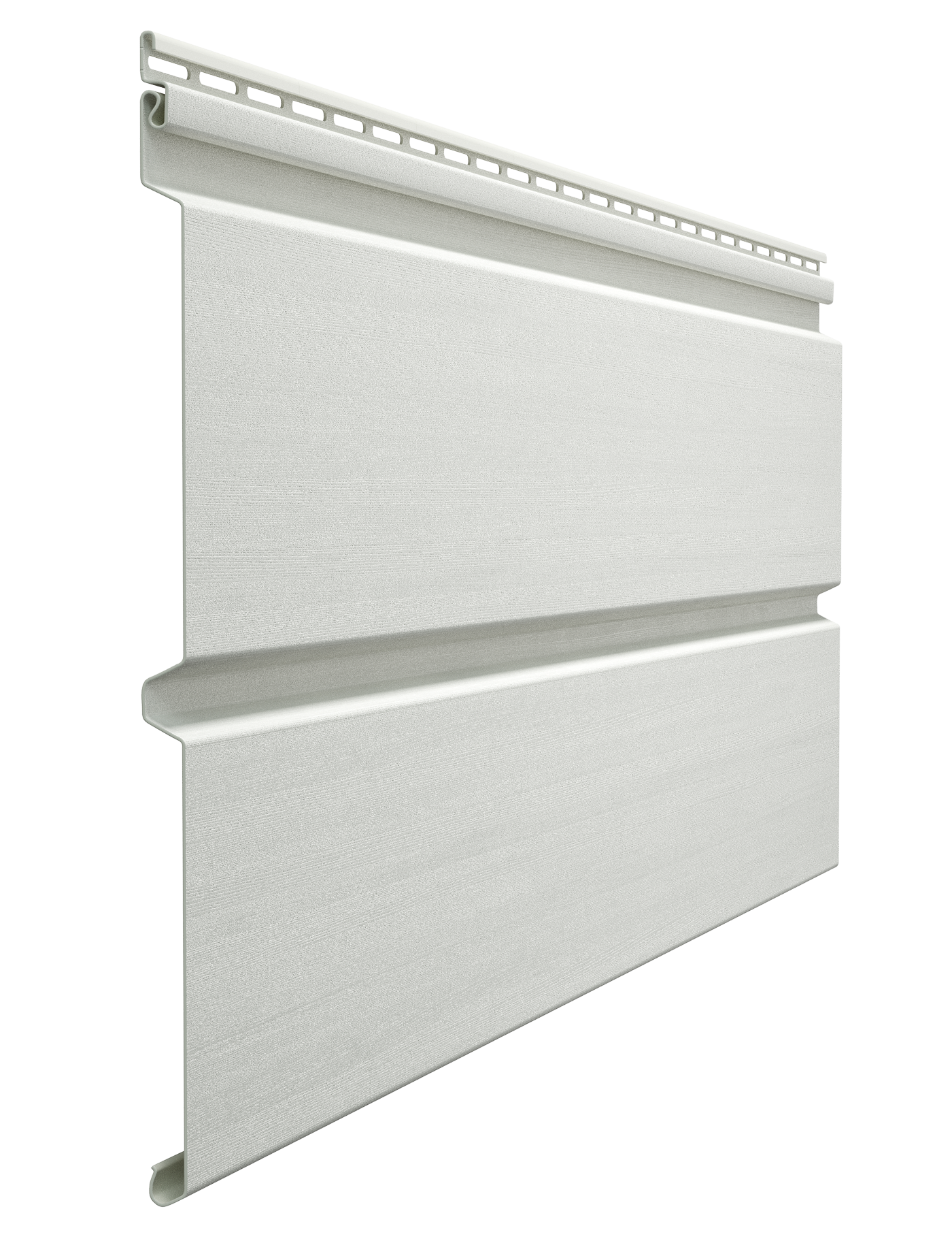 Docke PREMIUM Сайдинг Брус D6S (Пломбир), длина 360 см, толщина 1.1 мм