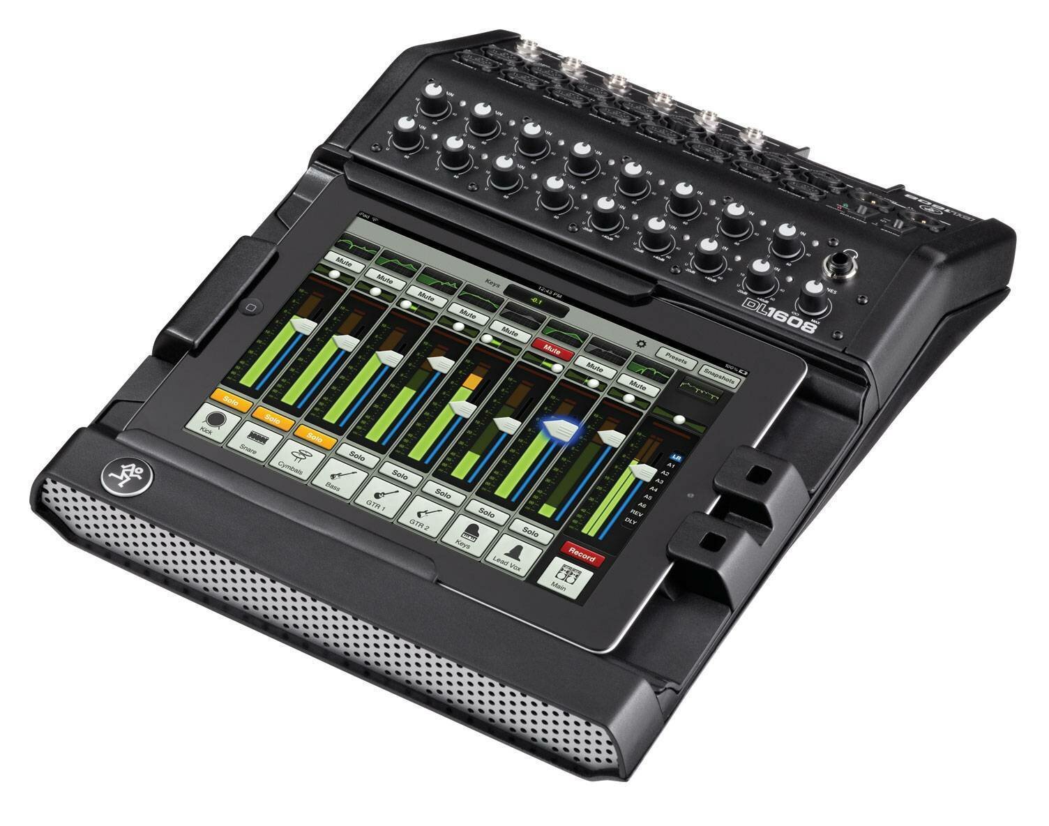 MACKIE DL1608 16-канальный цифровой аудио микшер с управлением через iPad. Разъем 30-pin