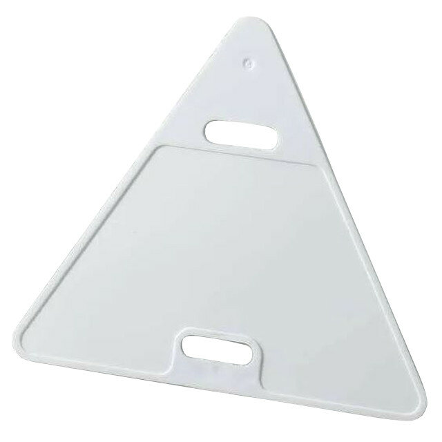 Бирка кабельная КВТ У-136 для маркировки треугольник пластик 100шт белый