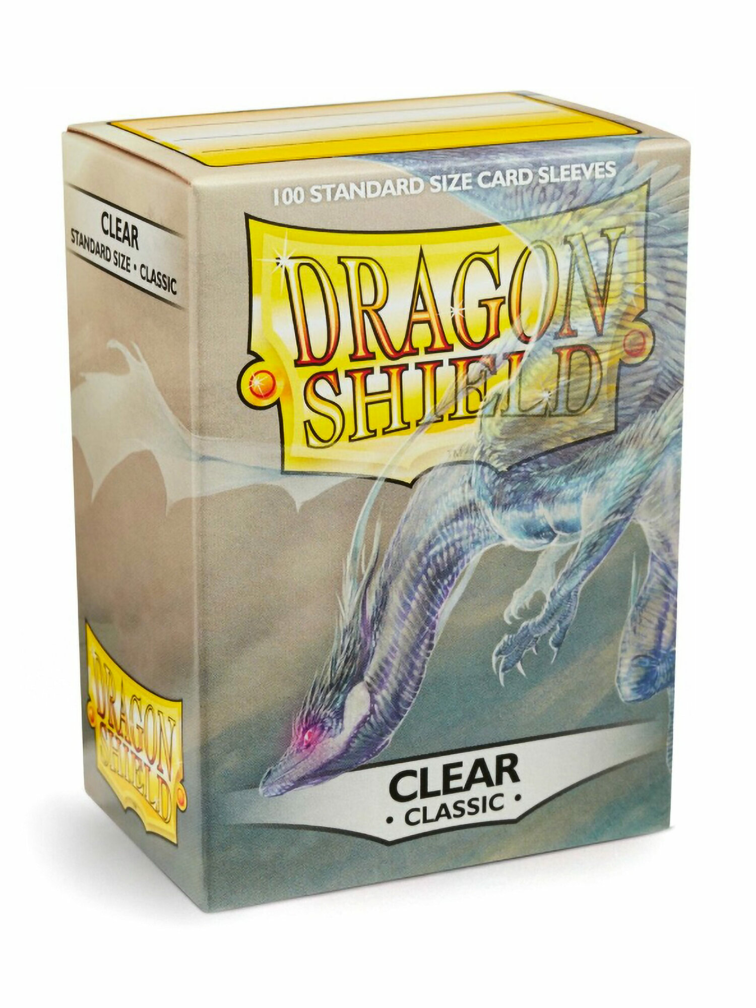Протекторы Dragon Shield Standard Glossy Clear 100 шт. 120 мкм 63х88 мм - для карт MTG, Pokemon