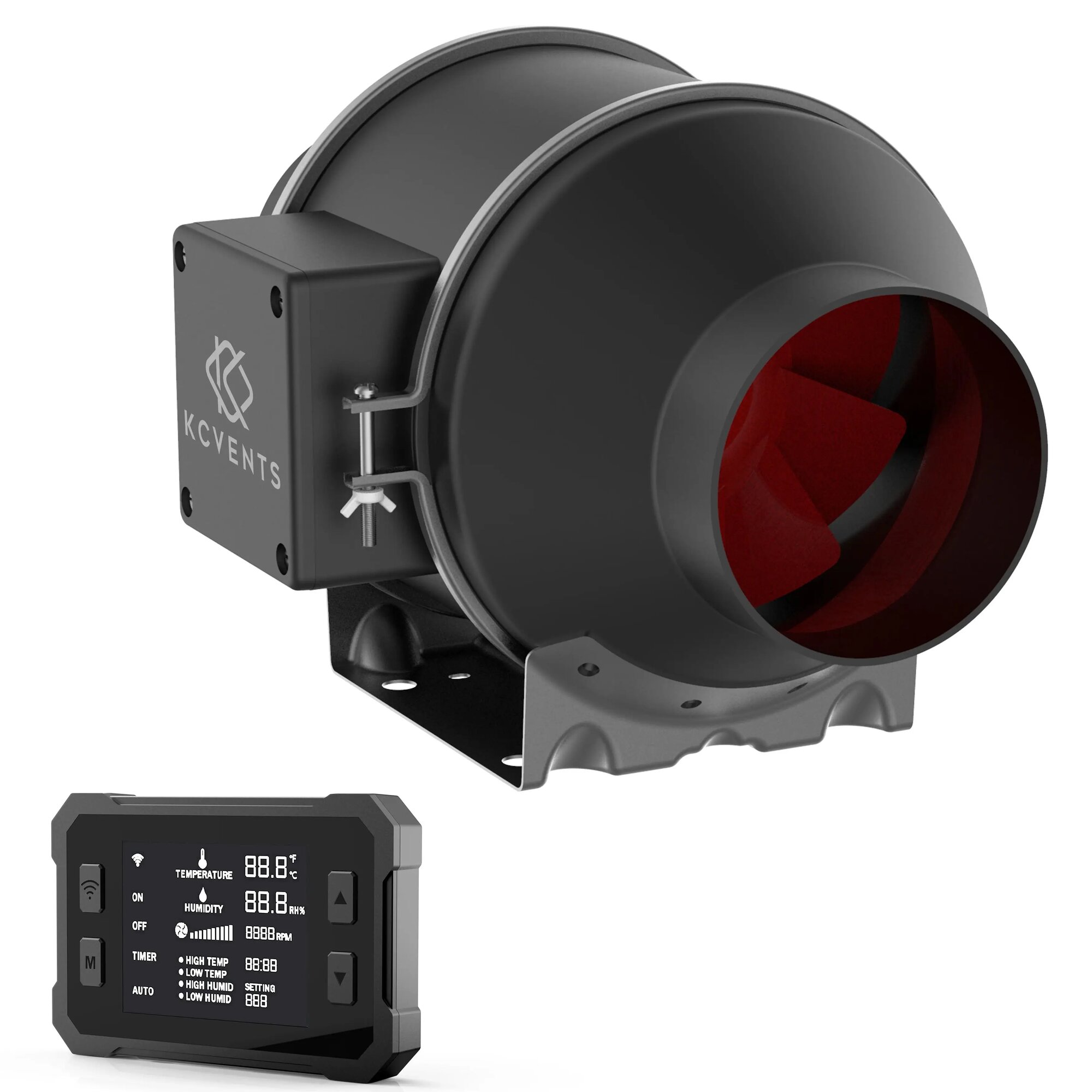 EC Вентилятор свежего воздуха Kcvents 4/6/8 дюймов