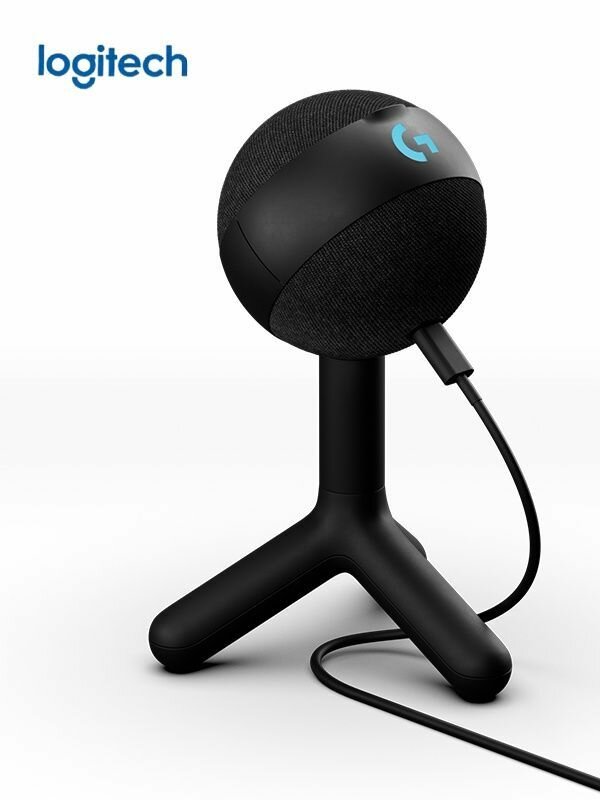 Logitech Микрофон универсальный Yeti Orb, черный