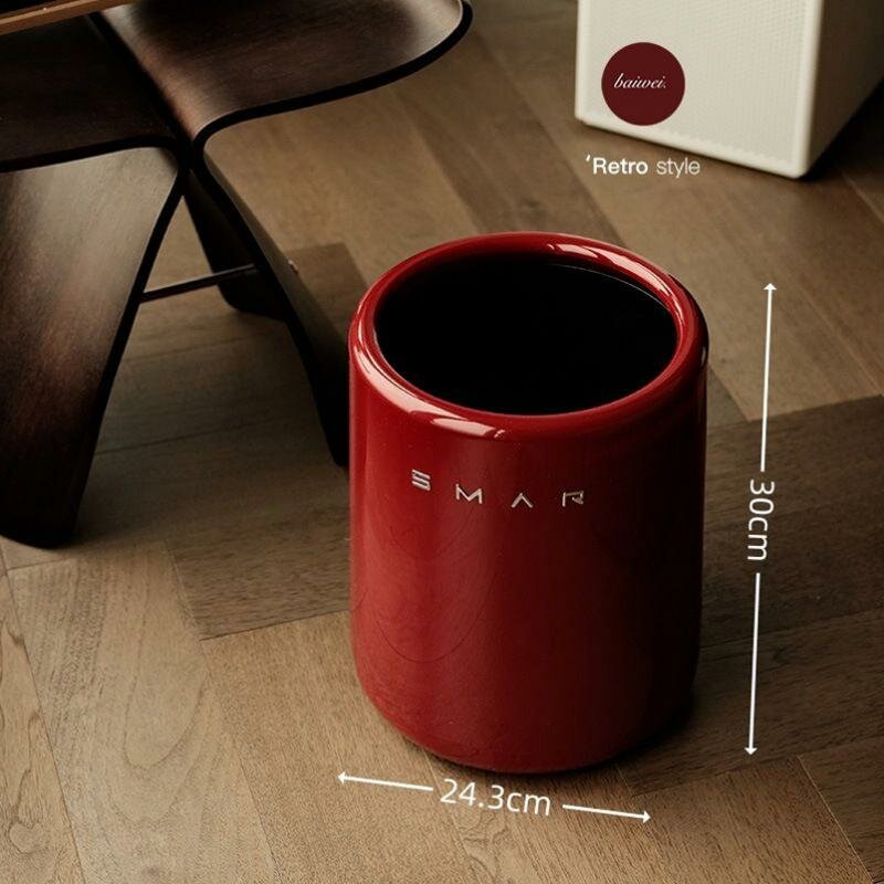 Мусорное ведро 12 красный Мусорное ведро