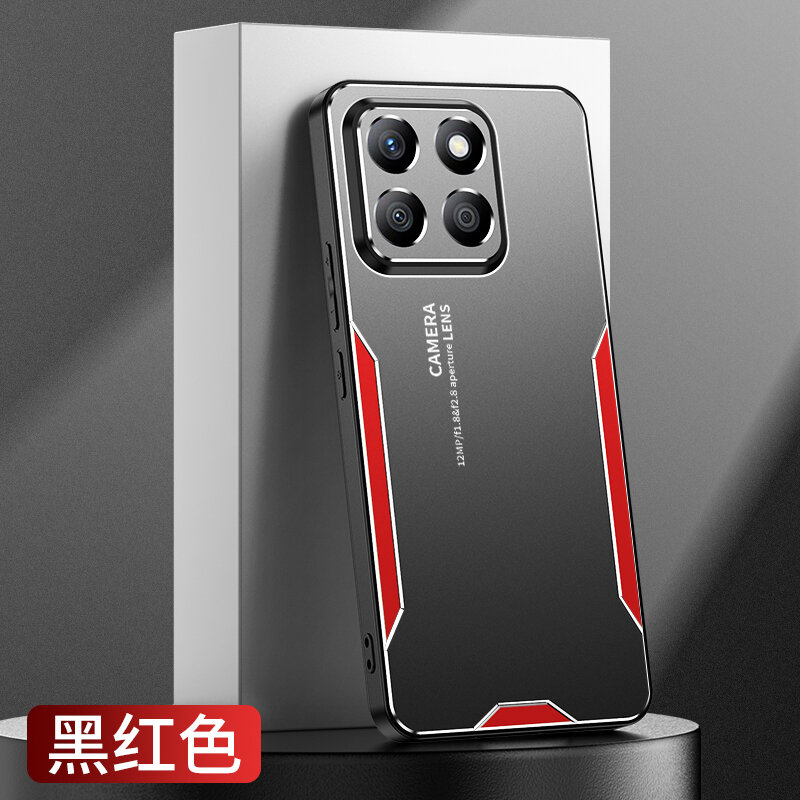 Чехол для Honor X8C / Хонор X8C, матовая поверхность,360° Полная защита, чехол-кардиомонитор, поликарбонат (PC), защита камеры, ударопрочный, усиленные углы, soft touch, держатель поп-сокет, Honor,