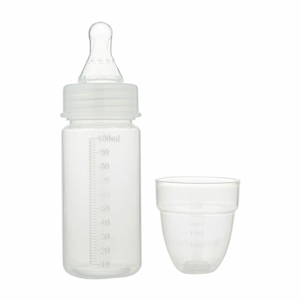 Одноразовая бутылочка для новорожденных 100 мл