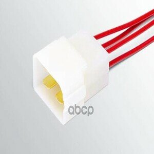 Разъем межжгутовой 4-х контактный штыревой серии 6.3 1,0 мм кв. Cargen арт. ax-373-02