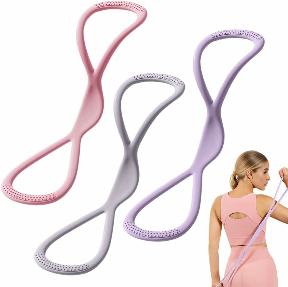 2025 Новая 8-образная резиновая лента, эластичная растягивающаяся лента