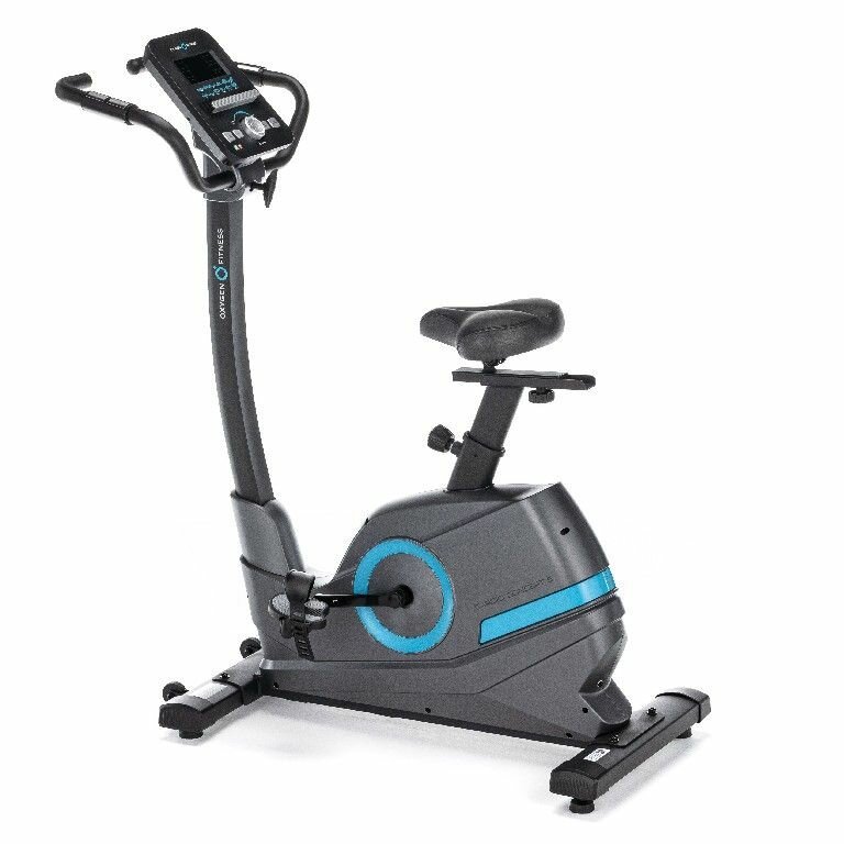 Велотренажер Oxygen Fitness Cardio Concept 5, 14 встроенных программ, электромагнитная система нагрузки