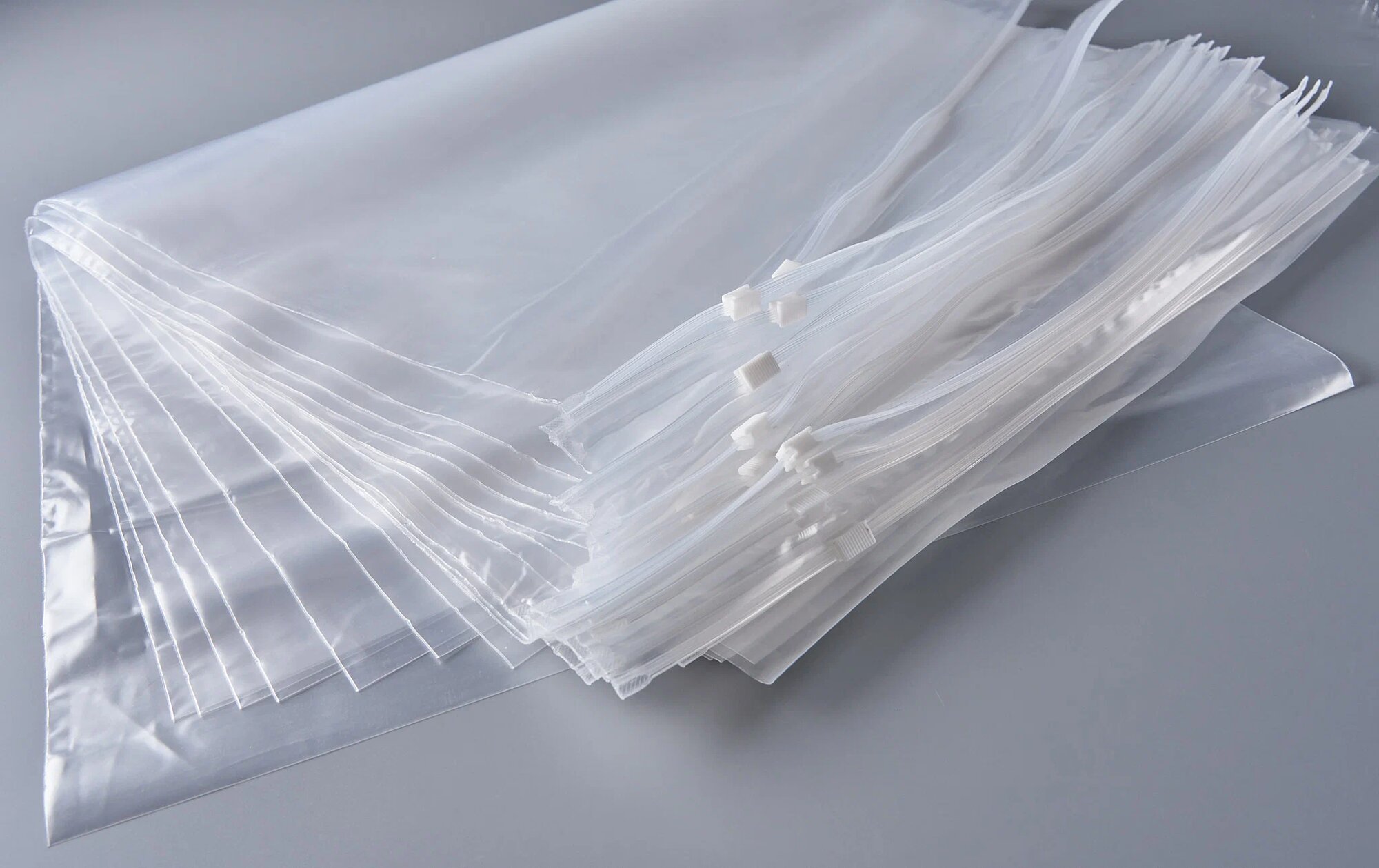 Вакуумные пакеты для продуктов, для вакууматора 20x20 см, 10 шт.