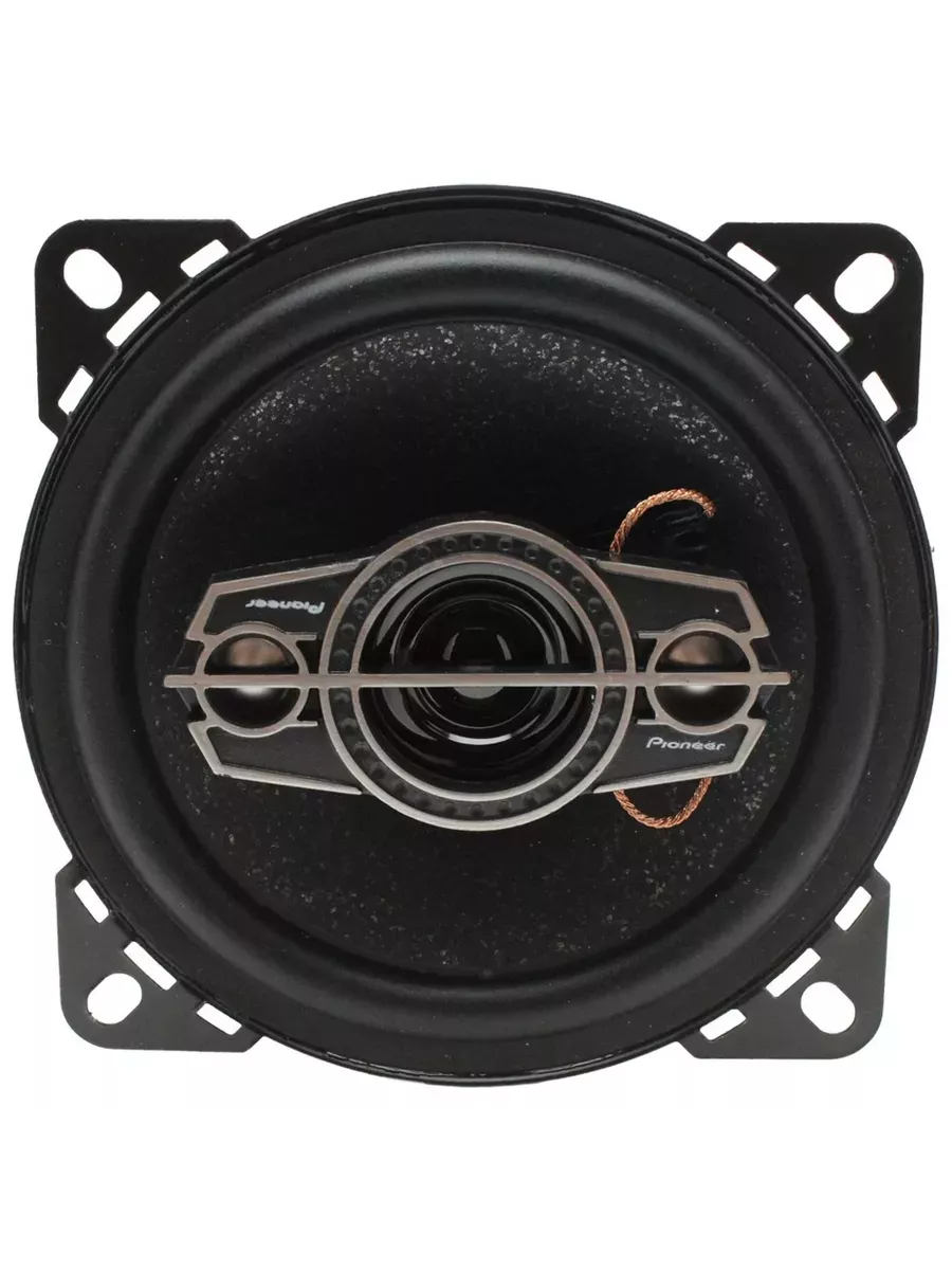 Автоколонки pioneer TS-A1095S, коаксиальные, 10см, 2 полосы, черная матовая, комплект