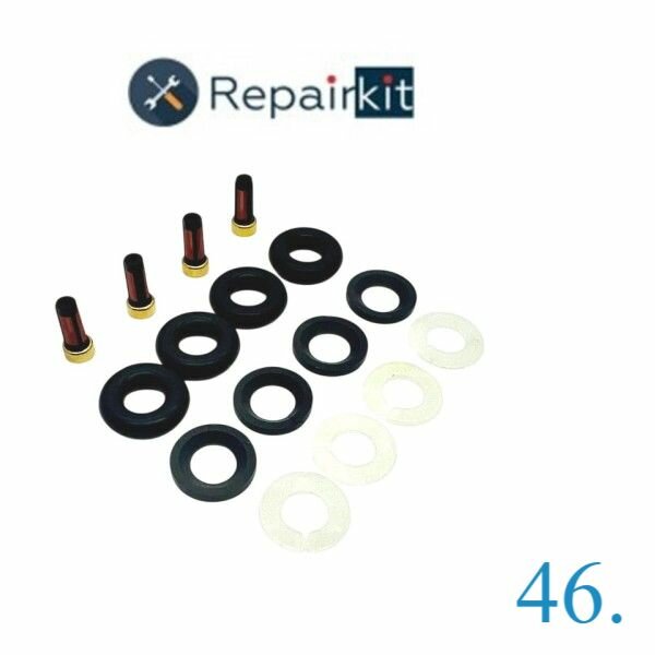 Ремкомплект впрыска топлива на 4 форсунки Mitsubishi Galant 1465A026 EA7A 4G94
